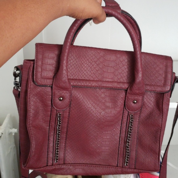 Sam & Libby | Bags | Sam Libby Burgundy Purse | Poshmark